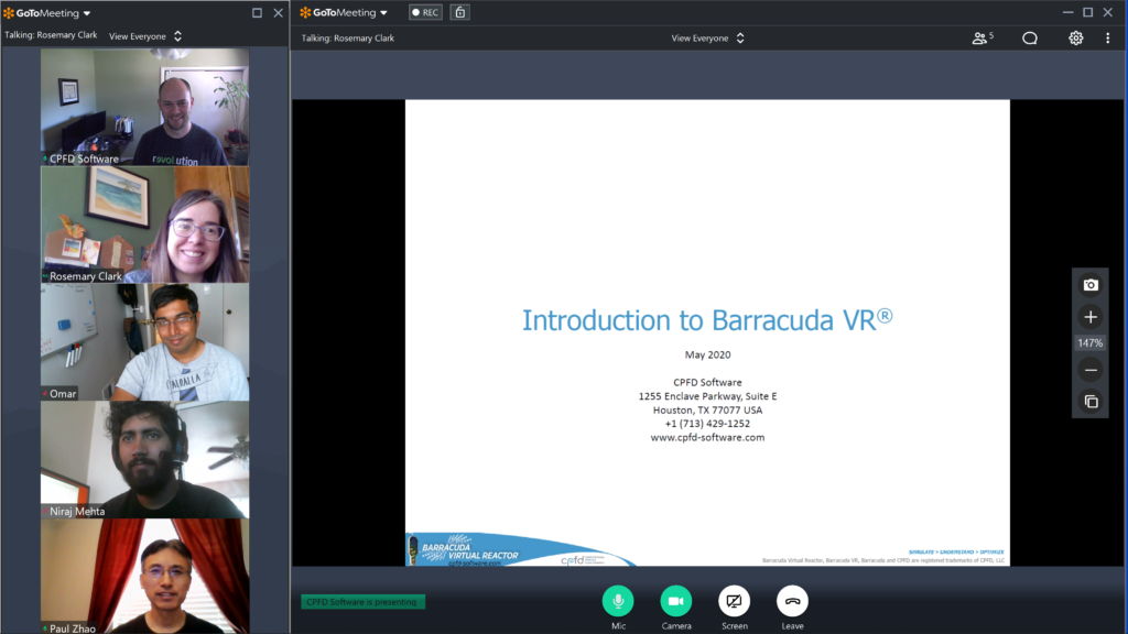 Barracuda Virtual Reactor Web-based Training July 27-30, 2021 | CPFD ...