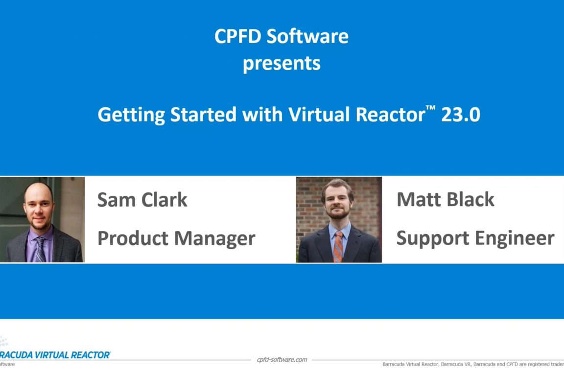 Webinars / Presentations | CPFD Software