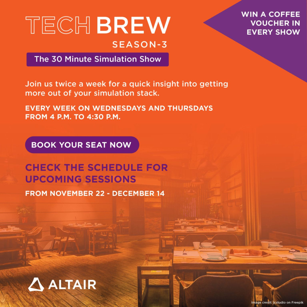 CPFD Software Presenting at Altair's Tech Brew Series | CPFD Software