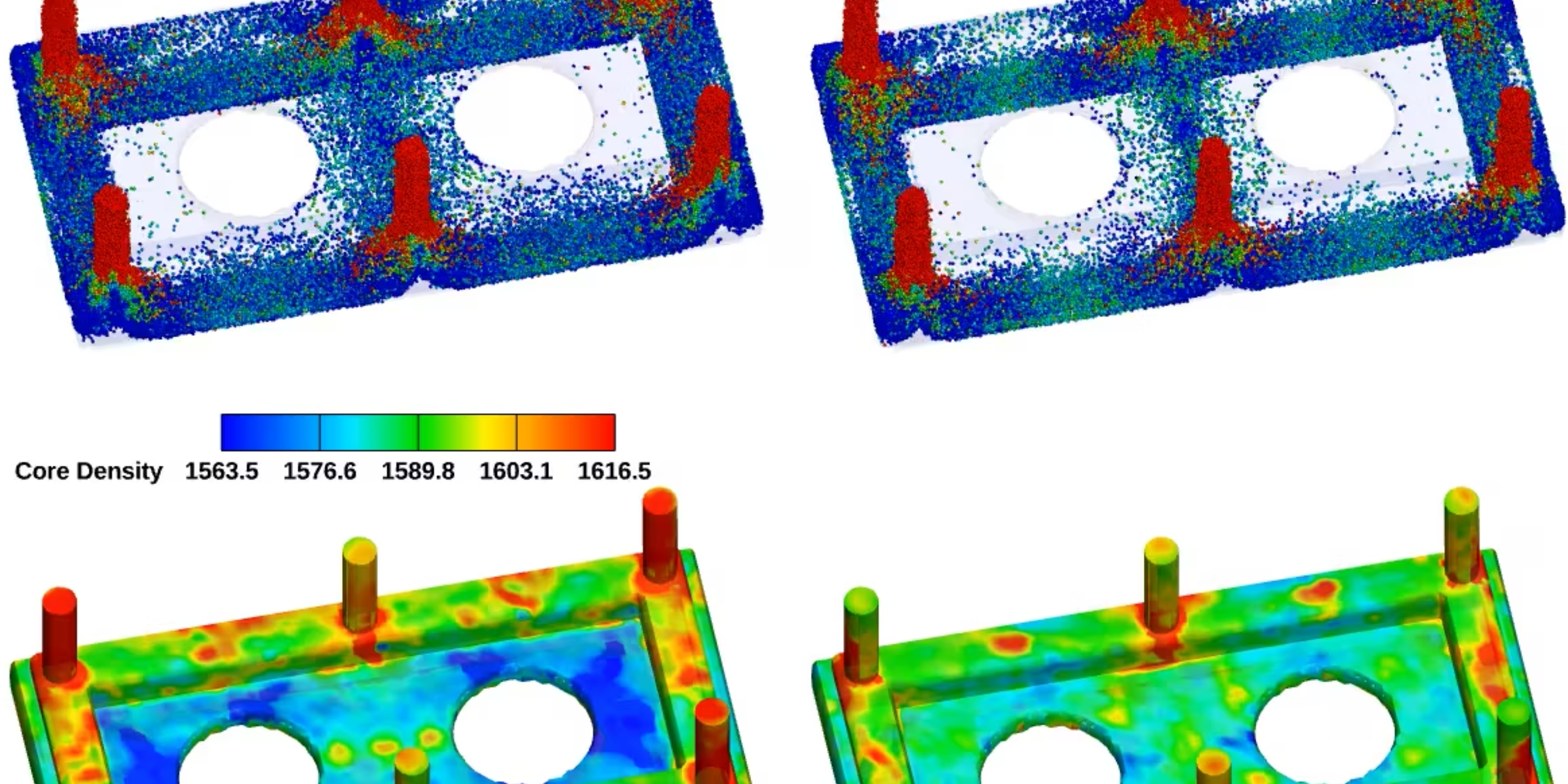 Core Blowing and Related Core Density | CPFD Software