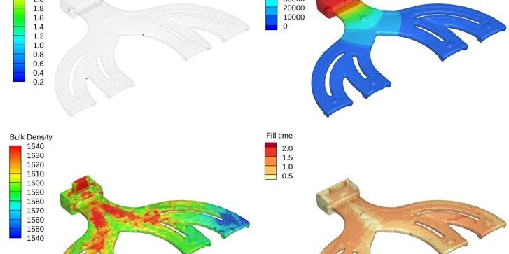 Sand Speed, Density, and Pressure Dynamics in Jacket Core | CPFD Software