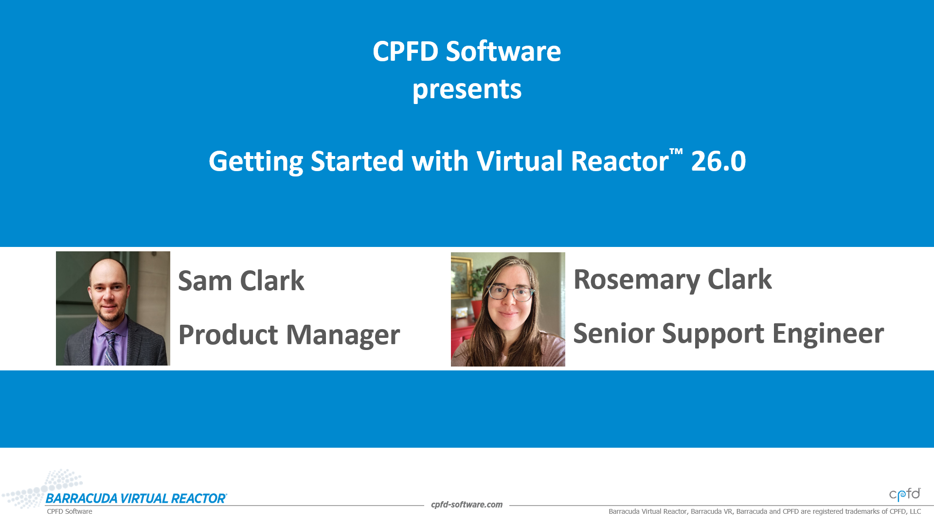 Getting Started with Virtual Reactor 26.0 | CPFD Software